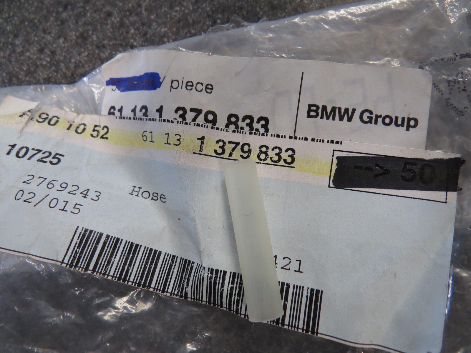 NOS BMW 1-1/8" Shrinking Hose R18 CE04 C400 G310 M1000 S1000 ...