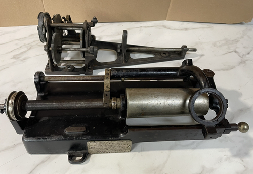 Edison Home Suitcase Phonograph Top and Bottom PARTS | eBay