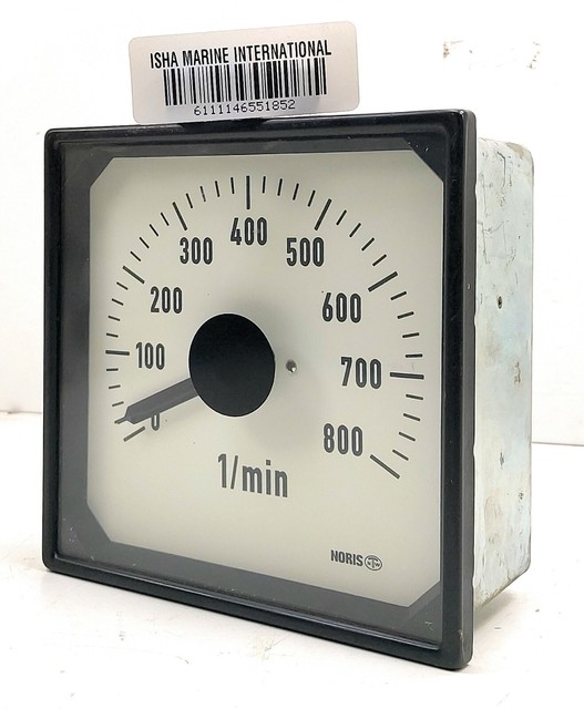 Noris RQ144-014 RPM Indicator 10VDC for sale online | eBay
