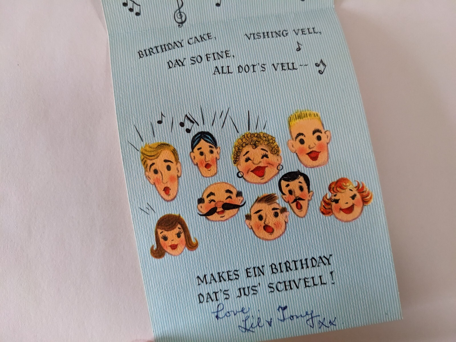 1970s Vintage Joke Birthday Card Herr Moosic Master | eBay.de