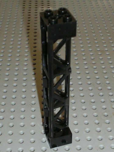 Pilier LEGO black Support Girder 95347 / set 10937 76011 60010 70809 ...