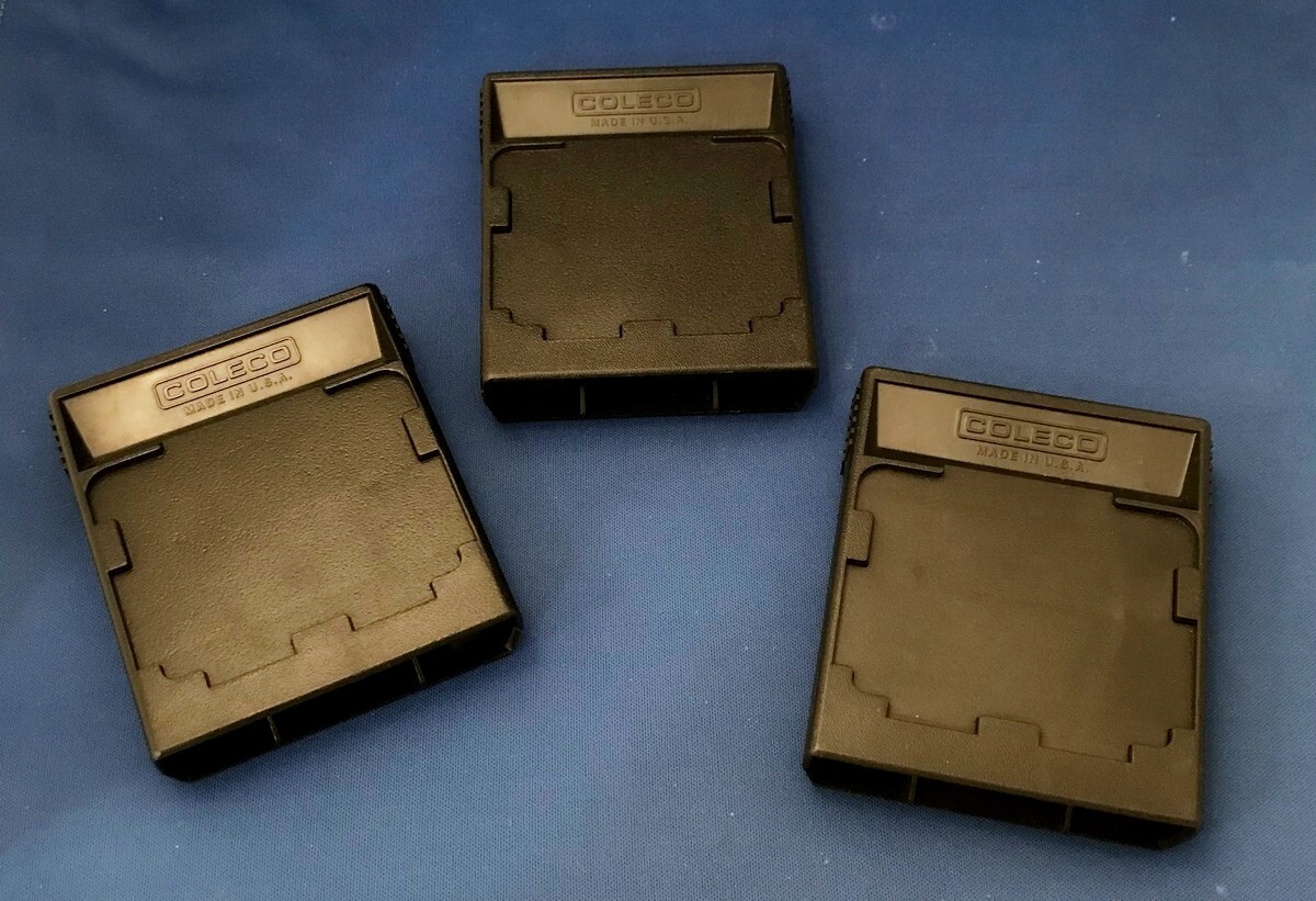 Lot of 3 Vintage Colecovision Video Games 1980's TURBO, DONKEY KONG ...