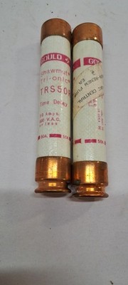 TRS50R Time Delay Fuse 50 Amps 600VAC/300VDC RK5 lot OF 2 | eBay