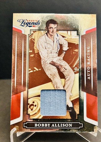 2007 Donruss Bobby Allison Patch Sports Legends /500 NASCAR | eBay