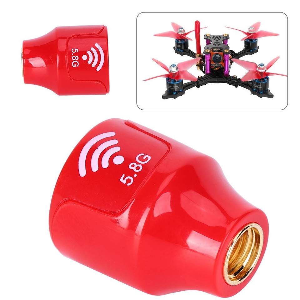 Red Inside Hole 5.8Ghz 3dBi RHCP High Gain Antenna For FPV Racing Drone ...