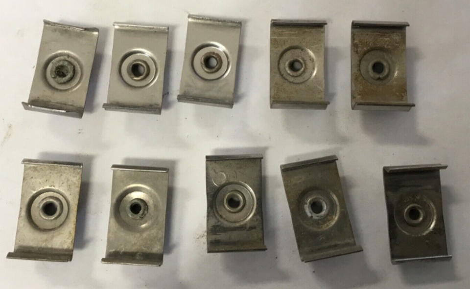 Windshield Clips w/ Snap Studs Boat Canvas Stainless Steel 7/8" x 9/16 ...