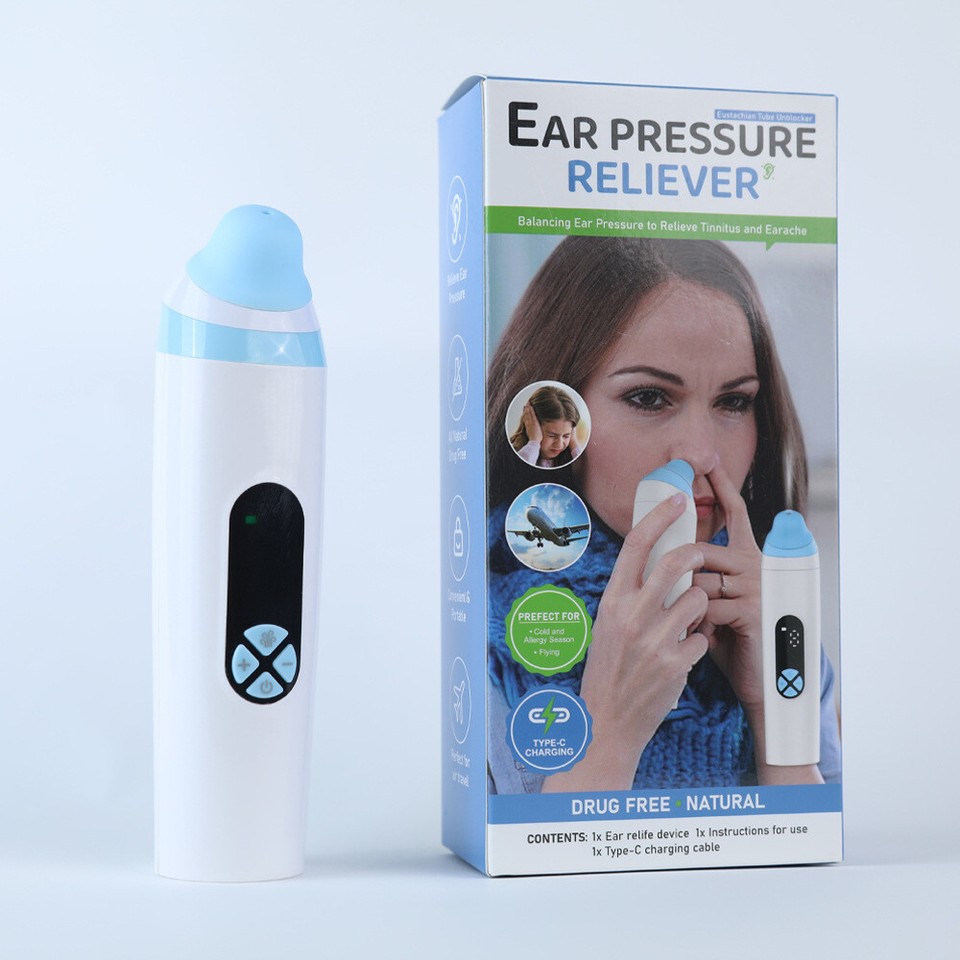 3-Speed Eustachian Tube Unblocker Relieve Tinnitus and Ear Blockage ...