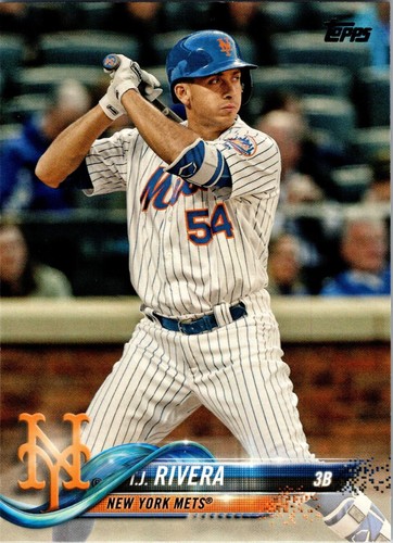 2018 Topps- Baseball #405 T.J. Rivera New York Mets | eBay