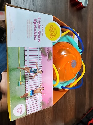 Sun Squad Spinning Light Show Sprinkler | eBay