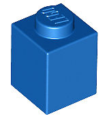 LEGO 1x 3005 Brick 1x1 Blue | eBay