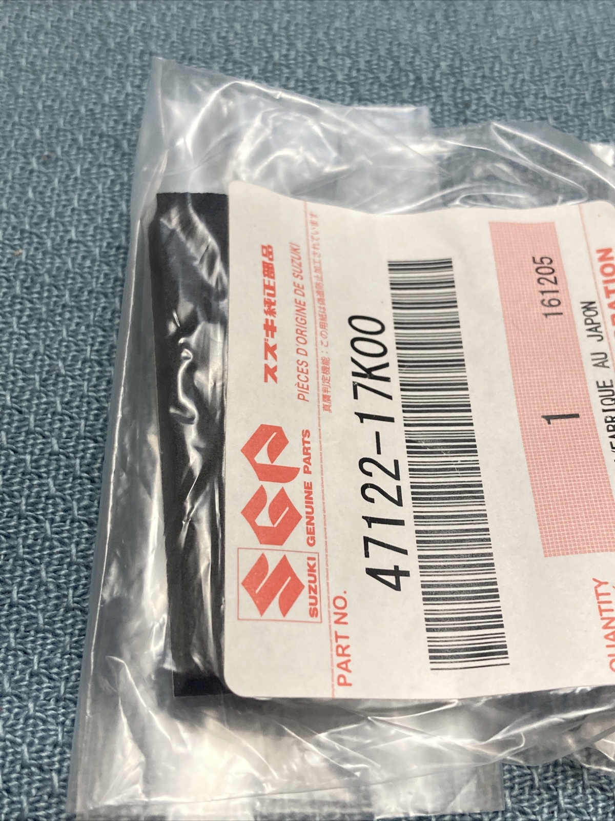 GENUINE SUZUKI 47122-17K00 CUSHION FRAME COVER NO. 2 for sale online | eBay