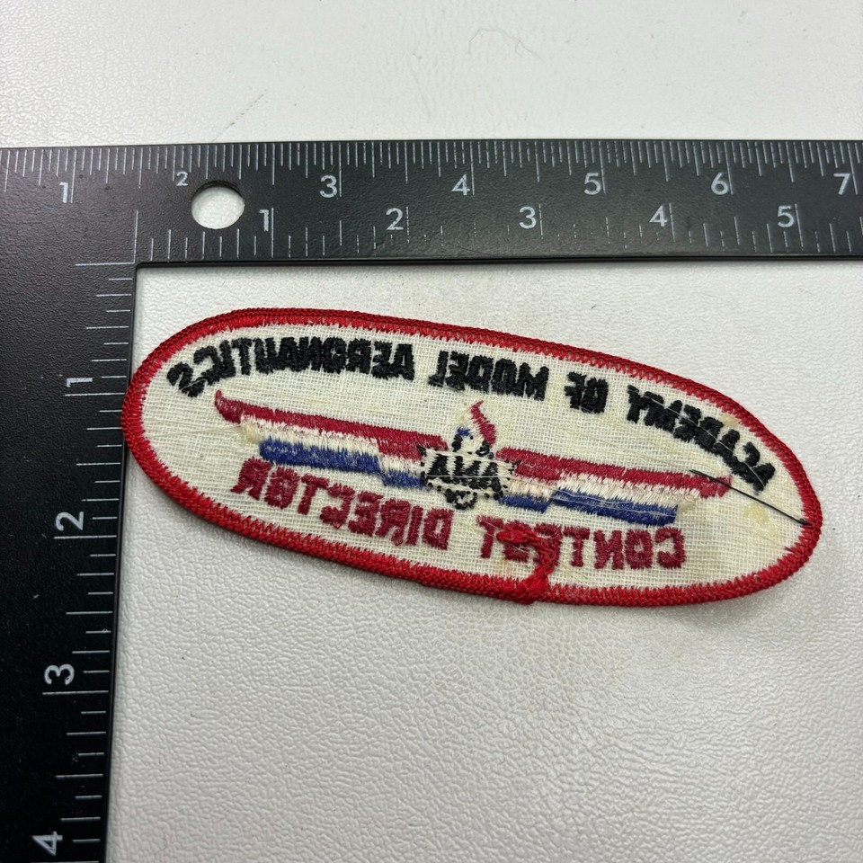 Red Border Academy Model Aeronautics AMA CONTEST DIRECTOR Patch ...