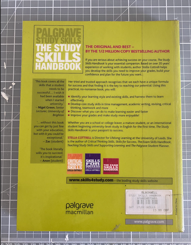 The Study Skills Handbook by Stella Cottrell (Paperback, 2008) for sale ...