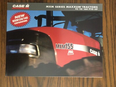 2006 CASE IH MXM SERIES MAXXUM TRACTORS 95 to 160 PTO HP Dealer ...