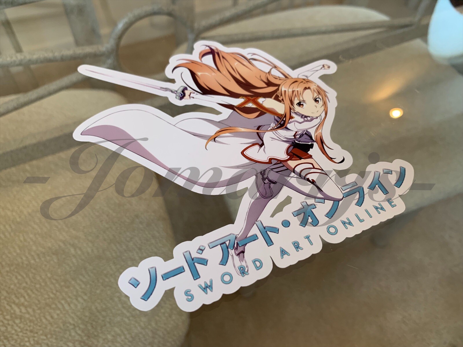 Sword Art Online - Anime - Asuna Yuuki Sticker Vinyl Sign Decal Custom ...