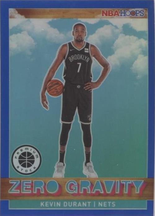 2019-20 Panini NBA Hoops Premium Stock - Zero Gravity Kevin Durant #9 ...