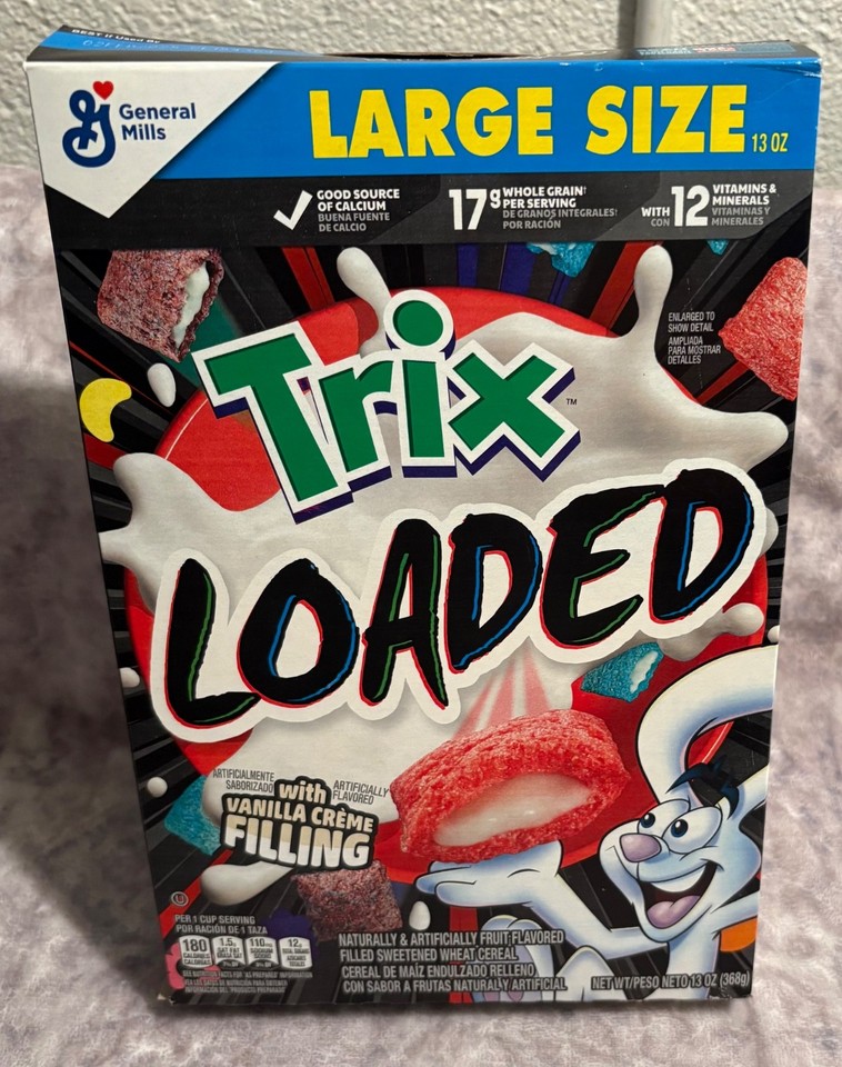 Trix Loaded - Cereal Box Advertising | eBay