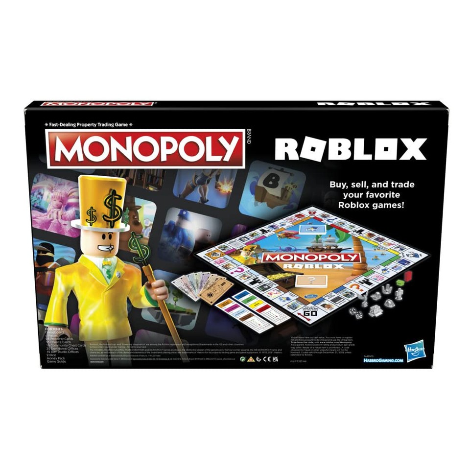 Monopoly Roblox 2022 Edition Board Game 5010993955107 | eBay UK