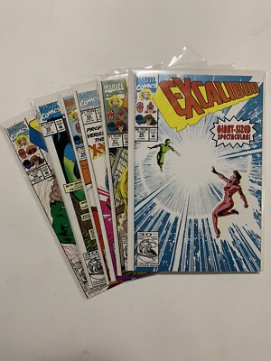 Excalibur 50-52 54-56 Lot Run set near Mint nm Marvel | eBay
