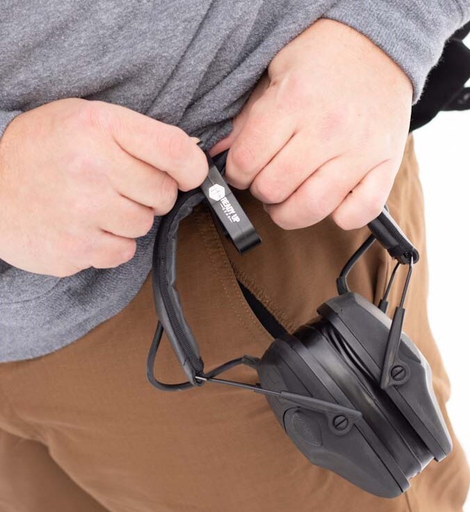EarClip - Belt Clip for Hearing Protection - Shooters Ear Muffs | eBay