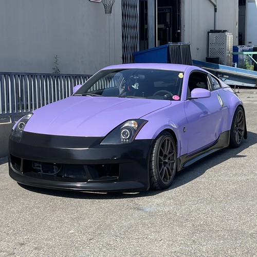 KBD Body Kits VTX Style Polyurethane Full body Kit Fits Nissan 350Z ...