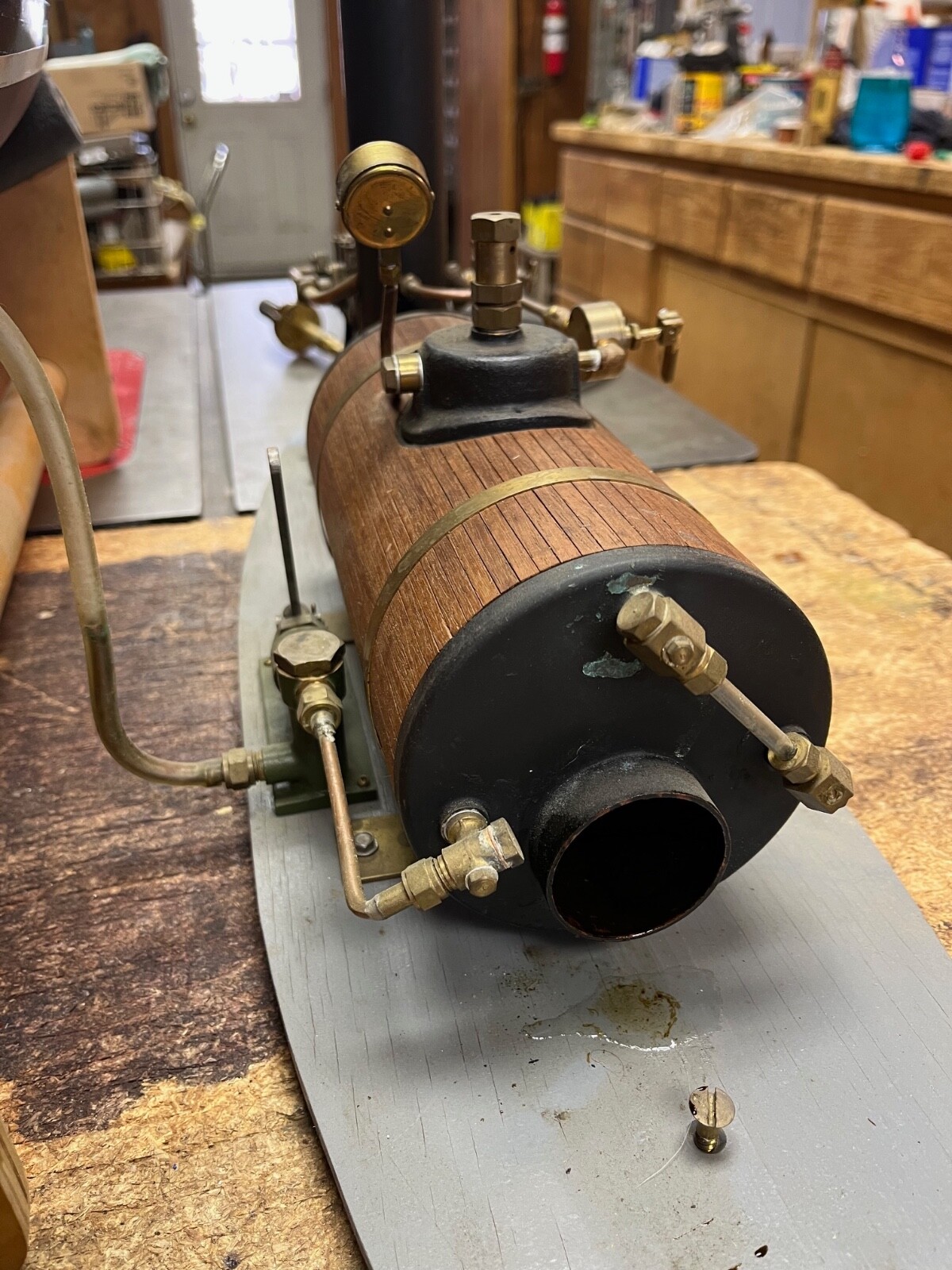 Working Diana RC Model Steam Launch w/Stuart D10 Steam Engine, 50" Long | eBay