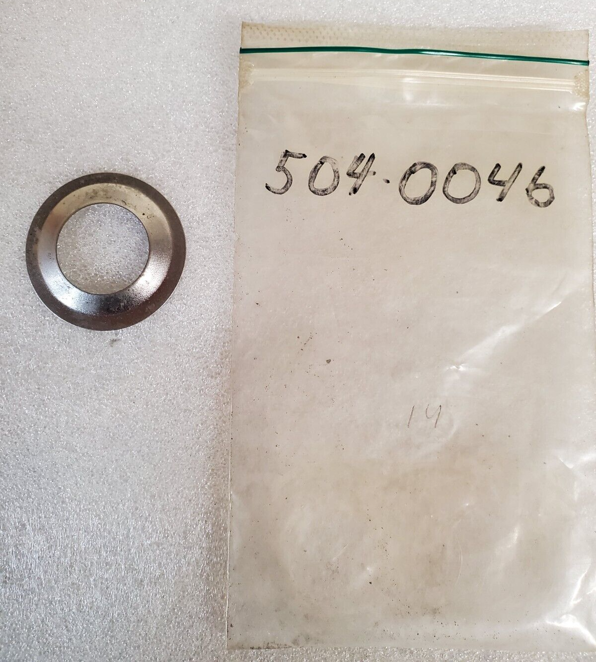 504004600 SKI-DOO OIL DEFLECTOR RETAINING RING ELAN 250 VINTAGE NOS 60 ...