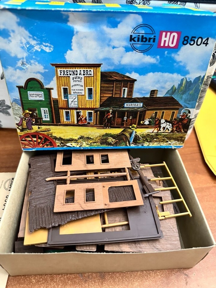 Kibri B-8504 HO Old West Building Kit unassembled | eBay