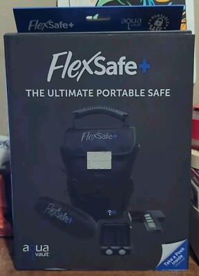 FlexSafe Aqua Vault Anti Theft Portable Safe Water/Slash Resistant ...