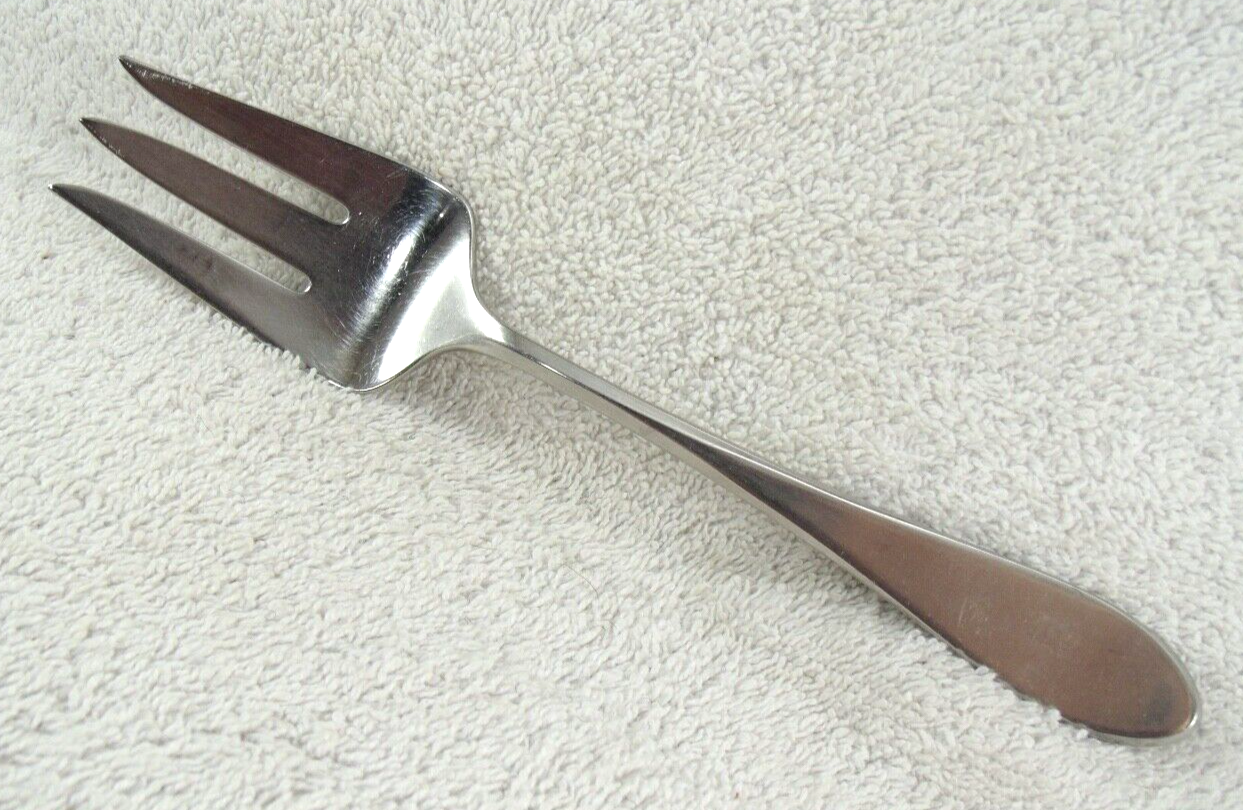 Georgetown Old Cold Meat Fork Gorham Stainless Satin Flatware | eBay
