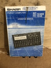 Vintage 1980's SHARP MERLIN 2 PC-1248 Pocket Computer with NAV ...