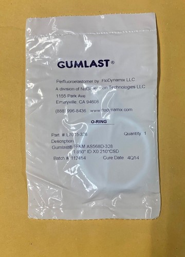 Gumlast L7015-328 O-ring FFKM White replaces Kalrez 8375 Chemraz 570 ...