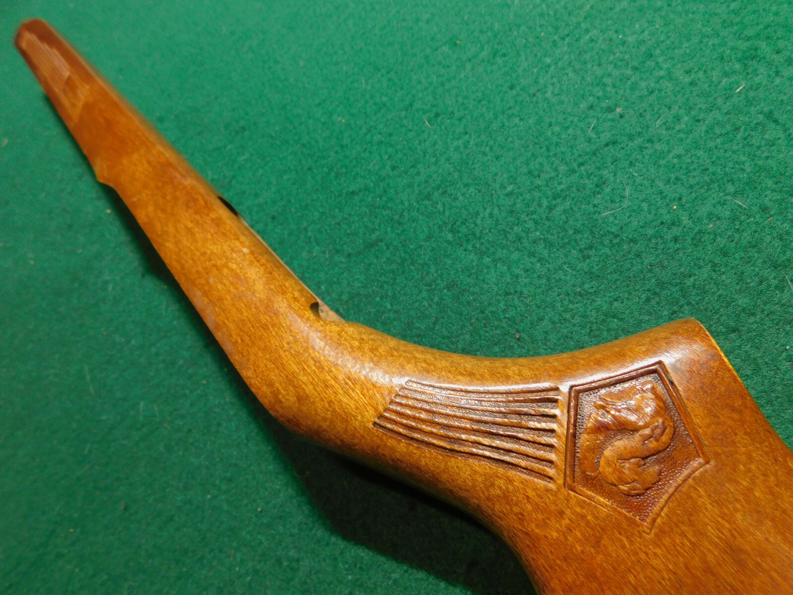 Marlin Glenfield Model 60 Stock Wood .22 LR Squirrel Scene Old Style ...