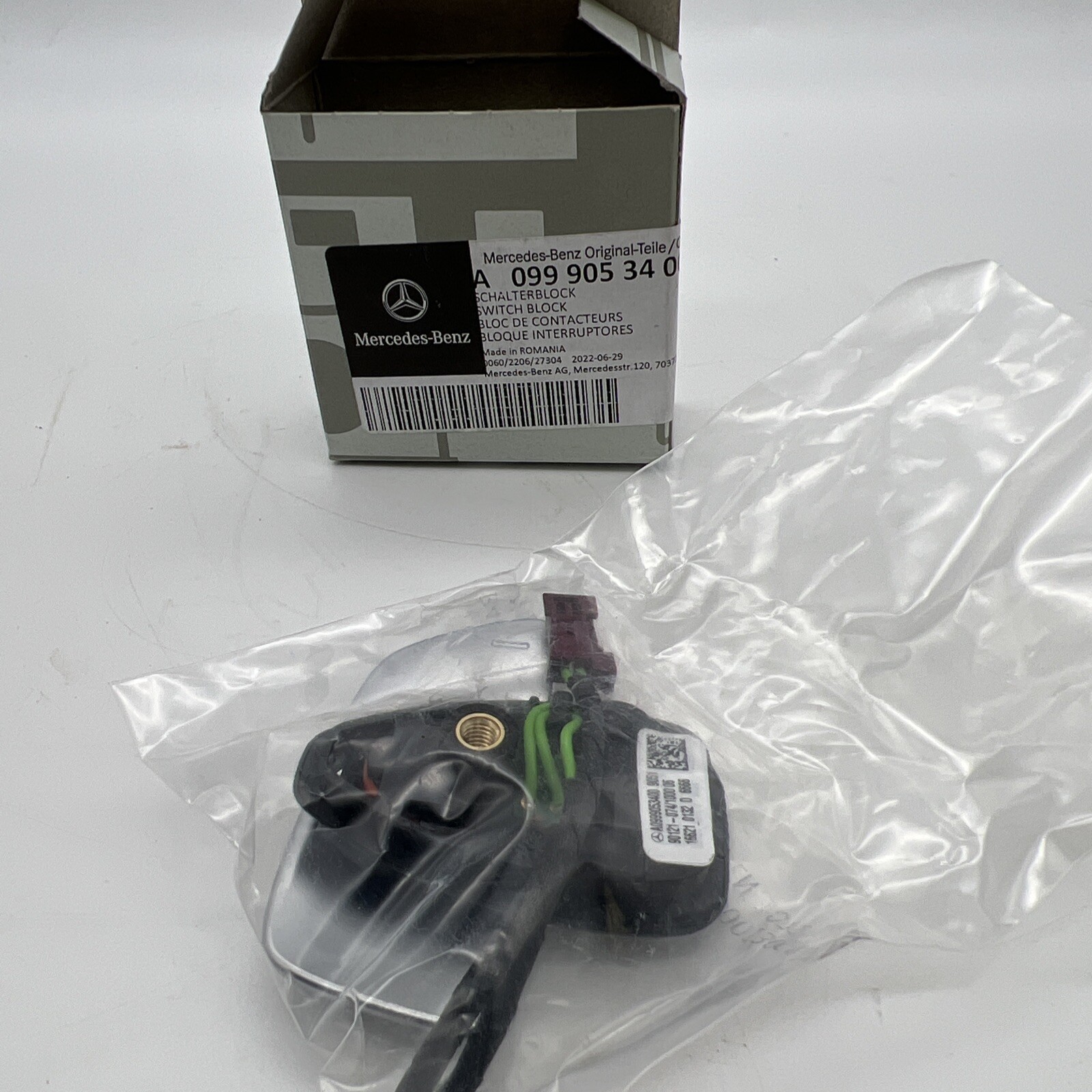 NEW Mercedes Benz Steering Wheel Left Switch Block A09990534009051 | eBay