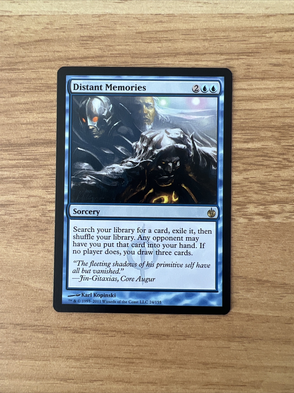 Distant Memories MTG Magic Cards NM-M Mirrodin Besieged RARE | eBay