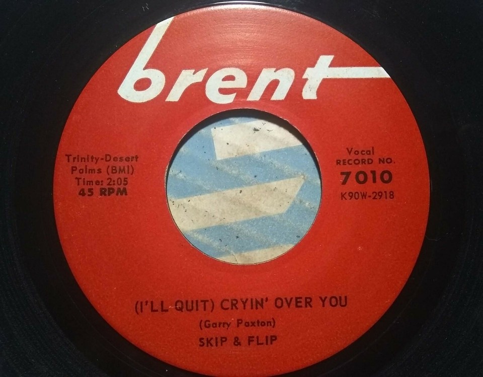 Skip And Flip - Cherry Pie / (I'll Quit) Cryin' Over You - Brent 7010 🔊 ...