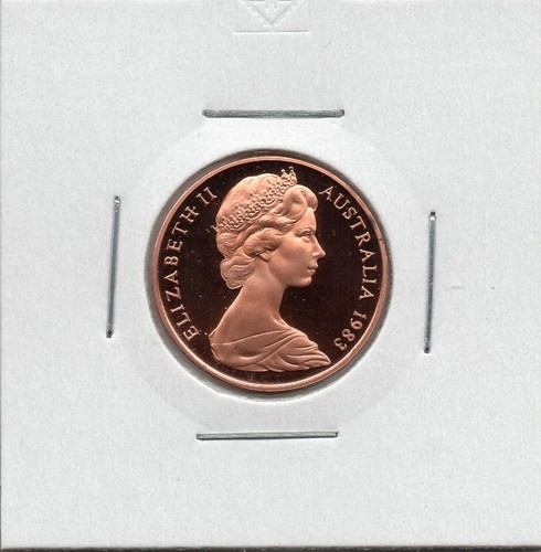 AUSTRALIAN PROOF: 1983 2 CENT COIN IN 2X2 HOLDER | eBay UK