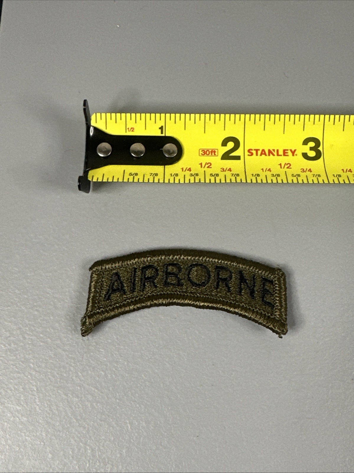 VINTAGE MILITARY PATCH SEW ON FOR BDU UNIFORM US ARMY AIRBORNE TAB | eBay