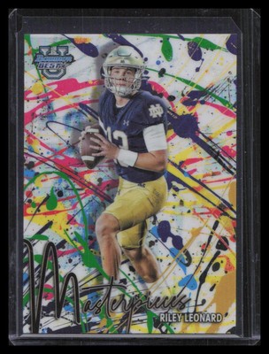 2024 Bowman University Best #BM-15 Riley Leonard Bowman Masterpieces | eBay
