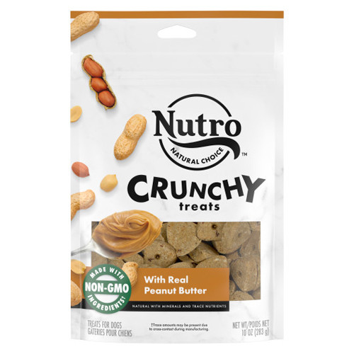 Nutro Crunchy Treats Peanut Butter 10 Oz By Nutro Products, Inc. | eBay