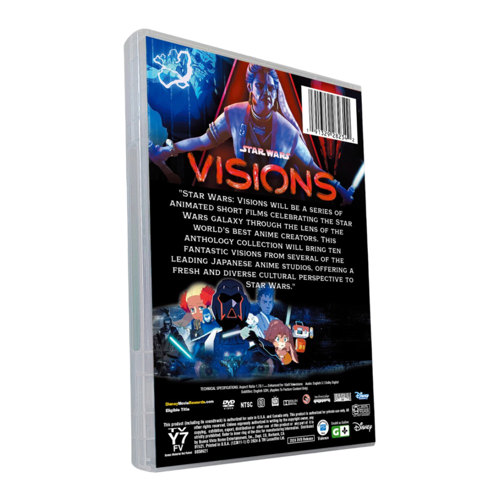 Star Wars Visions Season 1 2 [DVD] 4-Disc New | eBay UK