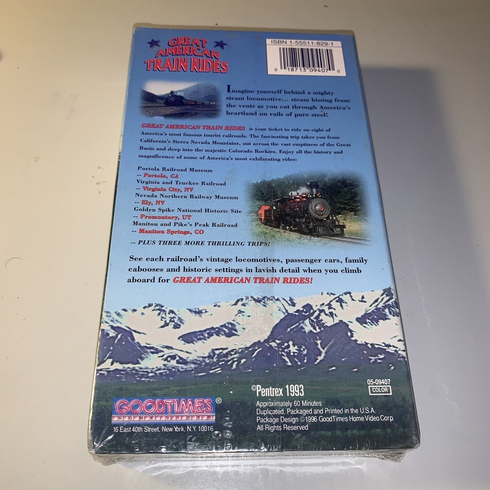 Great American Train Rides - V. 1 (VHS, 2002) 18713094070| eBay