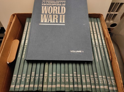 Illustrated Encyclopedia Of World War 2 - Marshall Cavendish - 25 ...