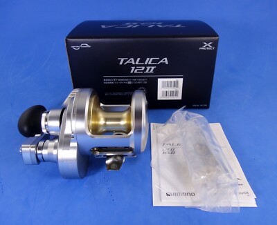 NEW SHIMANO TALICA 12II 12 2-SPEED REEL **U.S SELLER FREE 1-3 DAYS ...