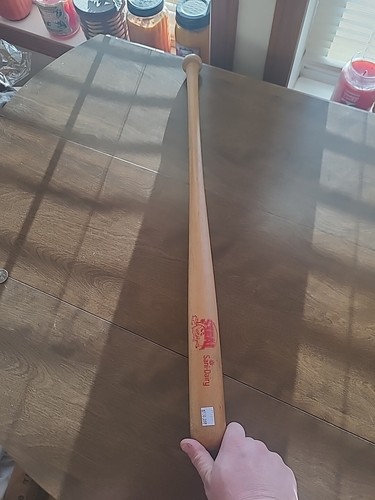 Nice Vintage Johnstown Steal Wooden Bat. SGA. Sani -Dairy. Rare | eBay