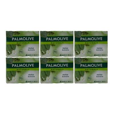 Palmolive Naturals Herbal Extracts Soap Bars, 24 Bars x 90g Each | eBay