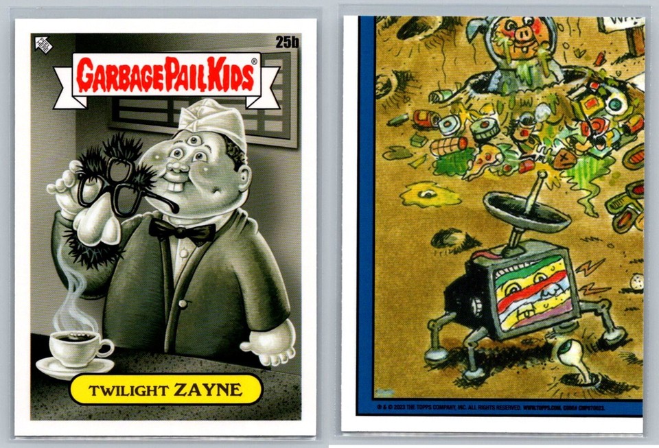 Twilight Zone Real Martian Please Stand Up Garbage Pail Kids Spoof 2 ...