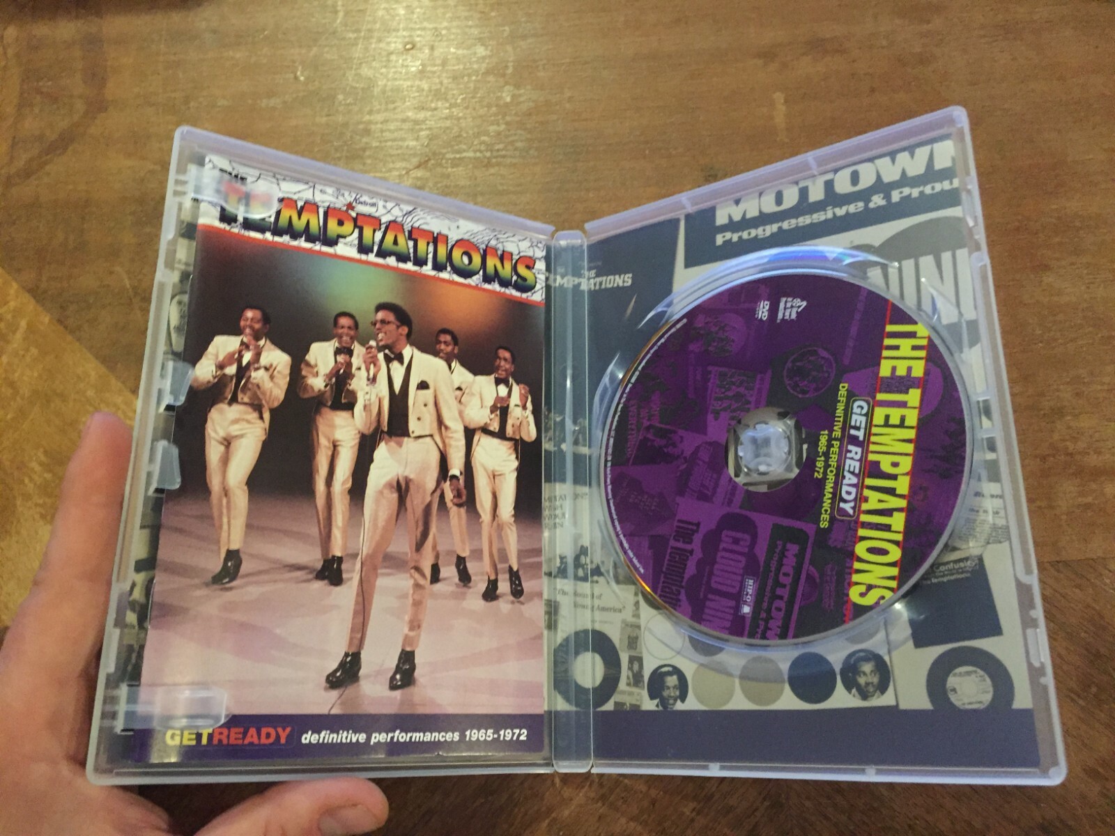 THE TEMPTATIONS- GET READY - DVD- COMPLETE- 2006 602517049260| eBay