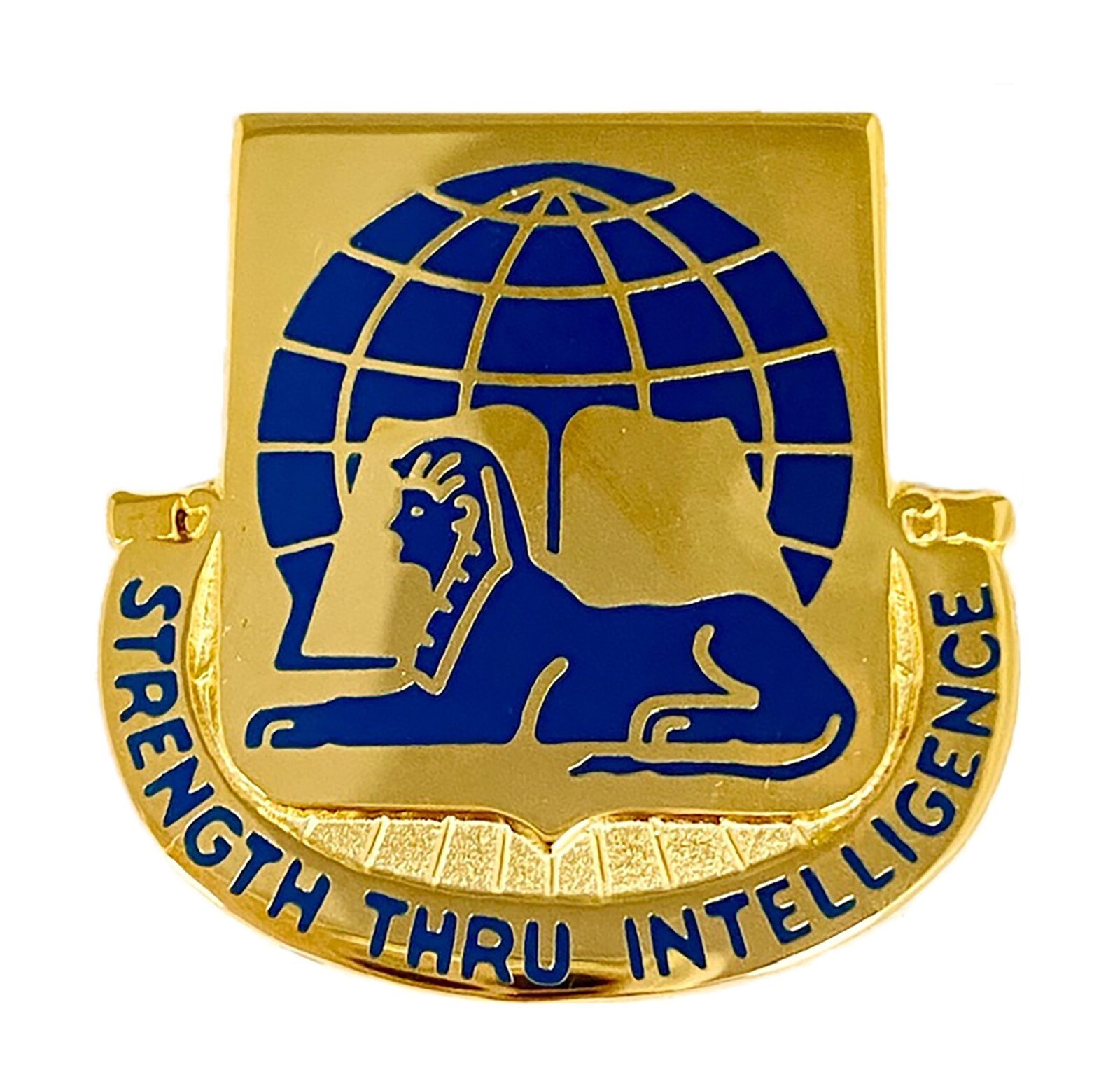 U.S. Army 519th Military Intelligence Crest "STRENGTH THRU INTELLIGENCE ...