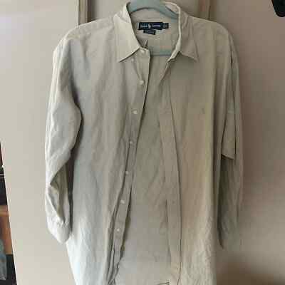 Ralph Lauren Yarmouth Button Up, 100% Cotton | eBay